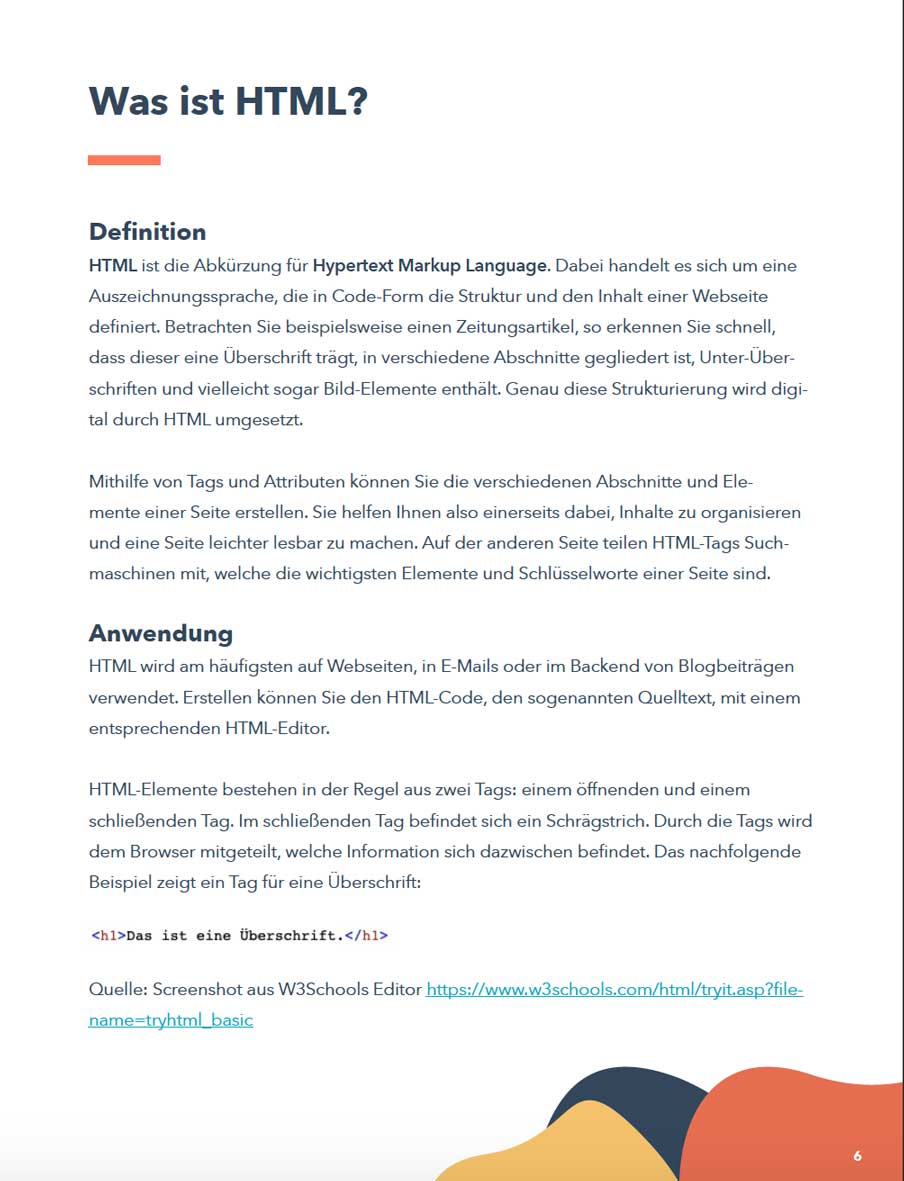 Leitfaden Css And Html Für Anfänger